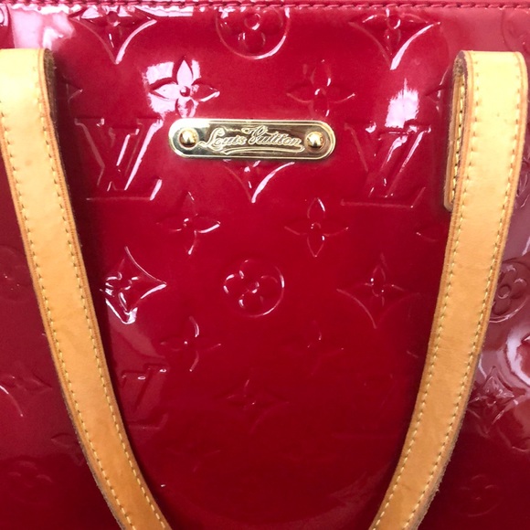 Louis Vuitton | Bags | Louis Vuitton Red Patent Leather Purse | Poshmark